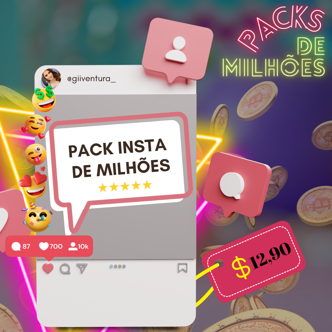 PACK - Insta de MILHÕES - Giseli Ventura da Silva | Hotmart