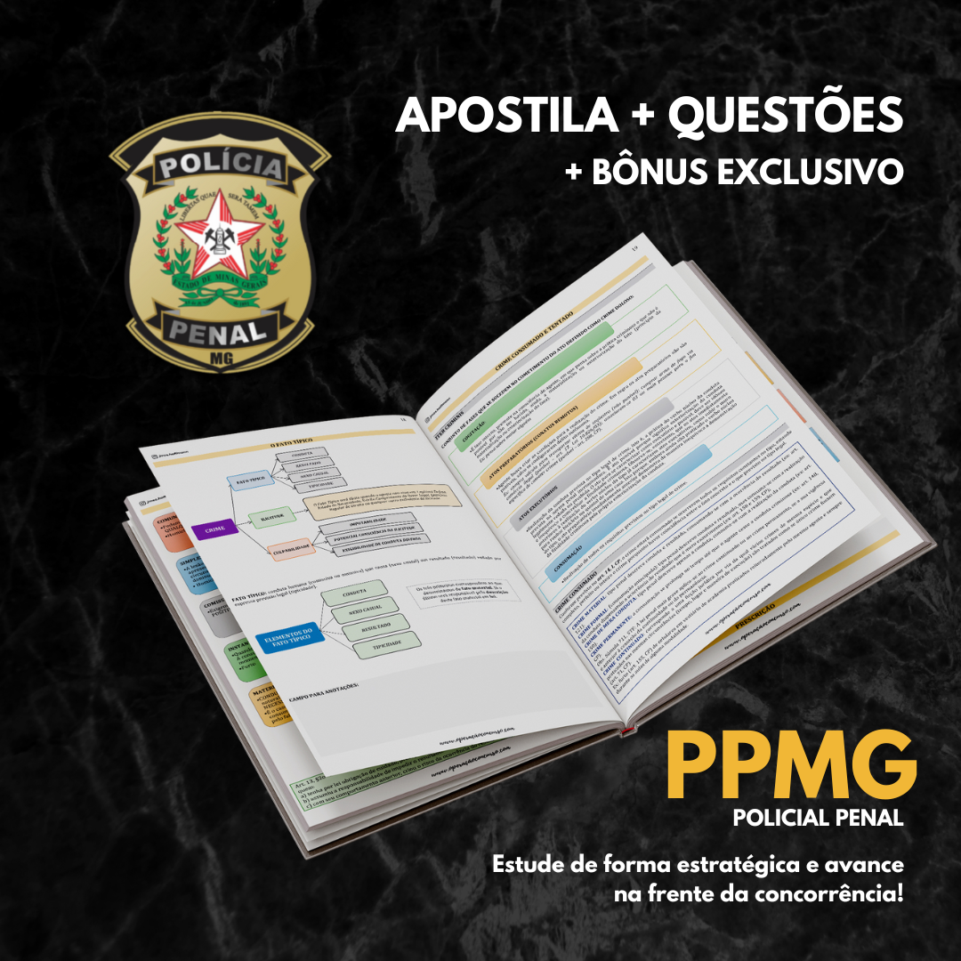 PPMG - APOSTILA DIGITAL + Cronograma Estratégico + Simulados Coment...