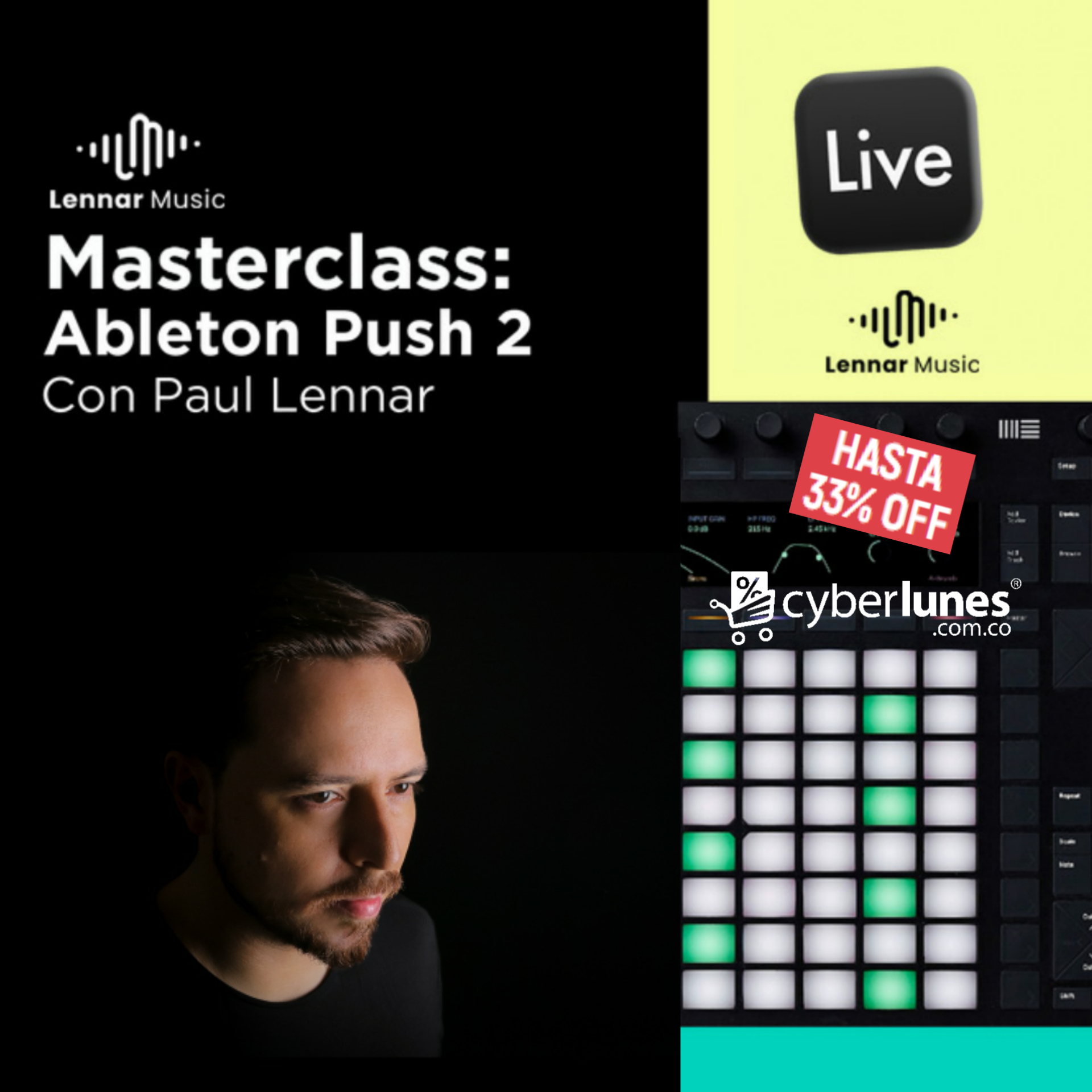 Curso de Ableton Push 2 - Masterclass con Paul Lennar - Paul Lenn...