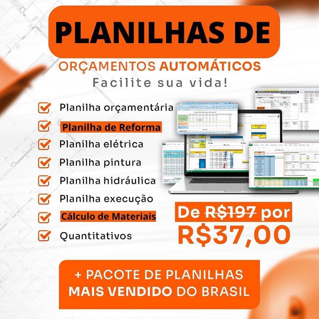 PLANILHAS PREMIUM 5.0 ESTRUTURA METÁLICAS + 30 PLANILHAS - Maik Amo...