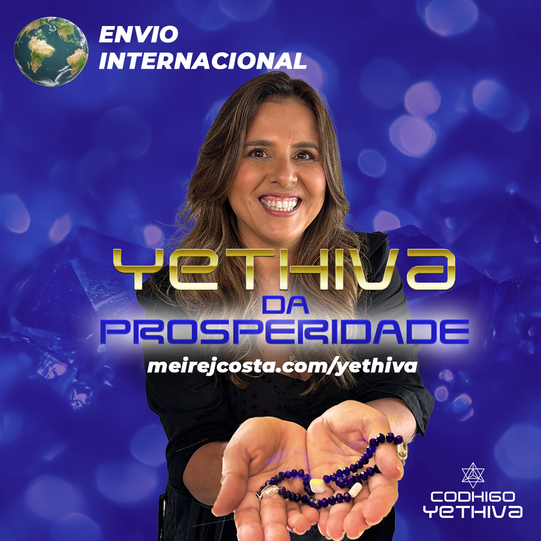 Yethiva da Prosperidade (produto físico + vídeos) com envio internacional