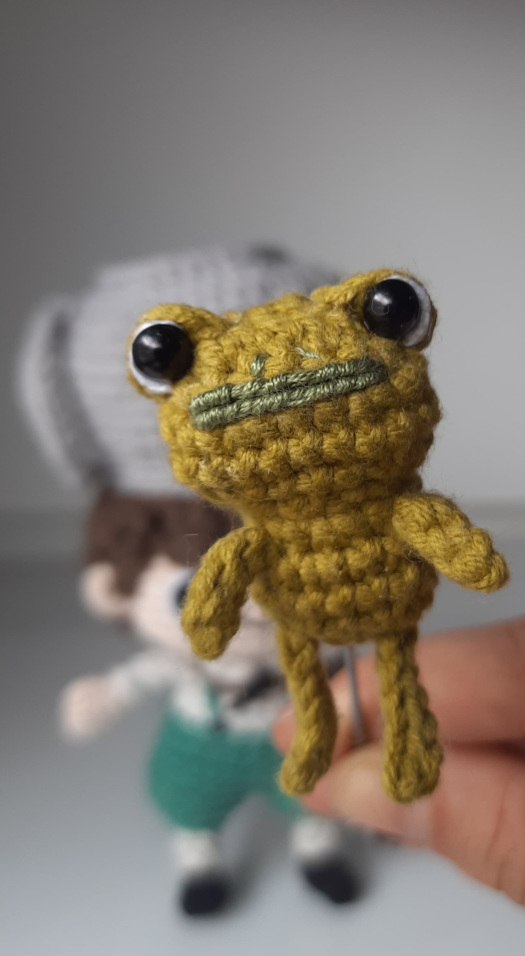 Receita Mini Sapo Jason- OTGW - CrocheWithCat | Hotmart