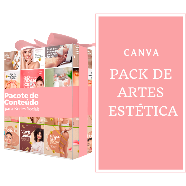 Pack de 40 Artes Estética - CANVA