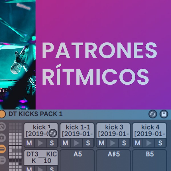 Aprende a crear patrones rítmicos para Techno, Progressive, House y...