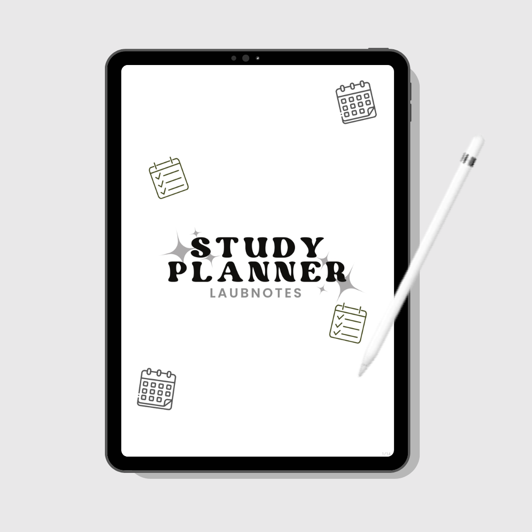 StudyPlanner - não datado - imprimível - Beauty Planner | Hotmart