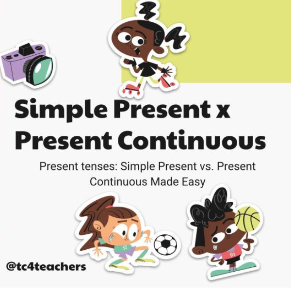 Lesson Plan: Simple Present vs Present Continuous - Michelle Falcão...