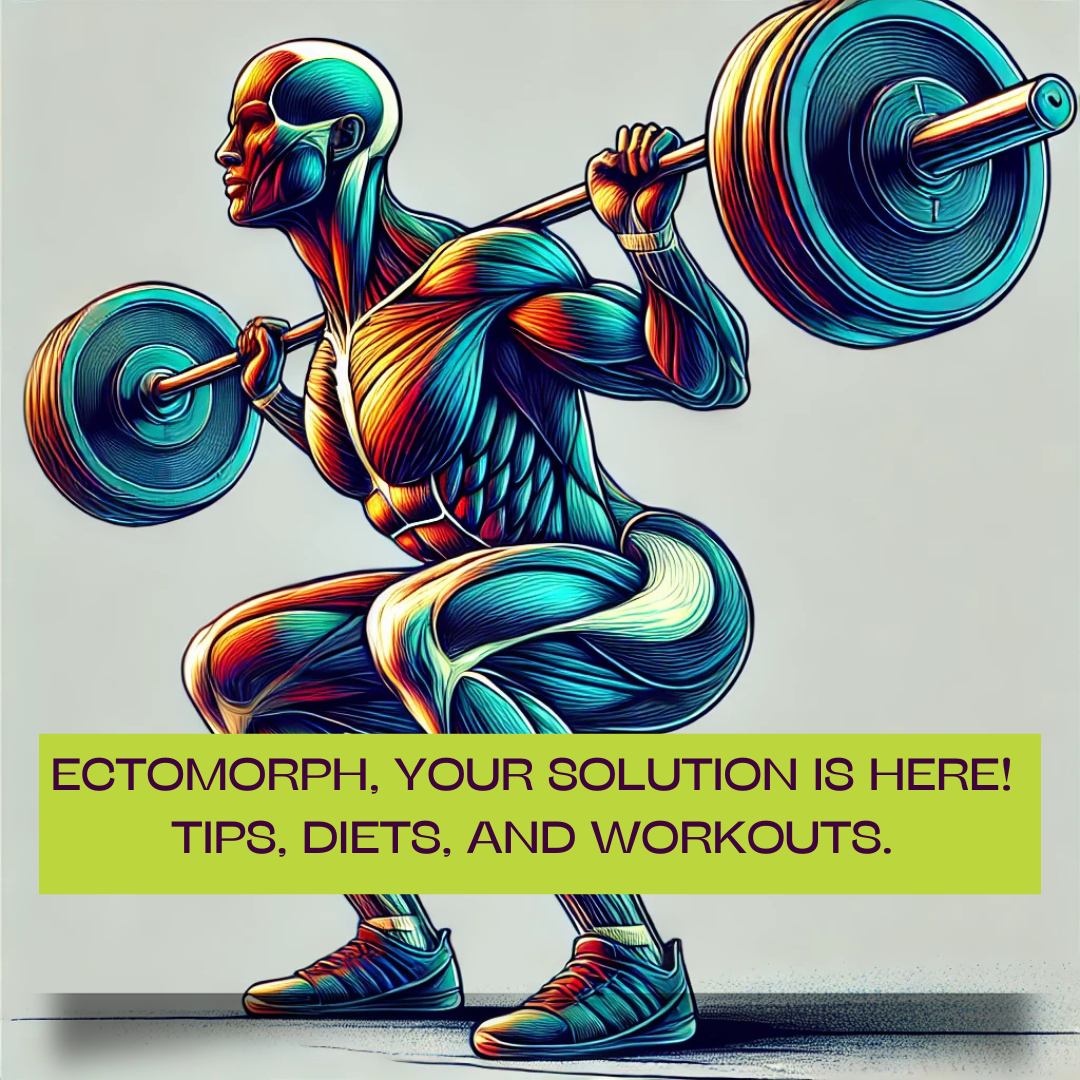 Ectomorph, your solution is here! Tips, diets, and workouts.