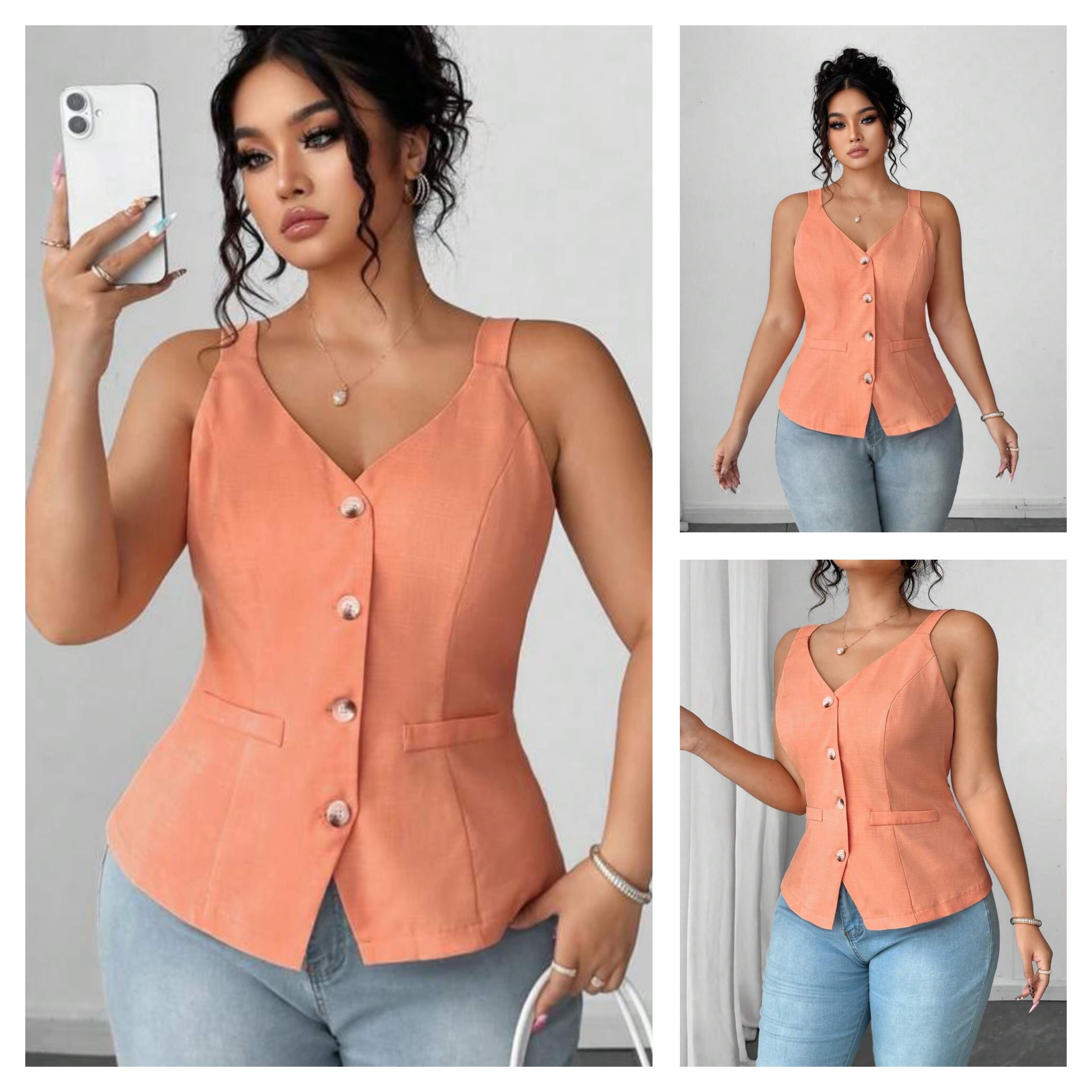 MOLDE EM PDF BLUSA CASUAL SALMONY - Universo dos moldes | Hotmart