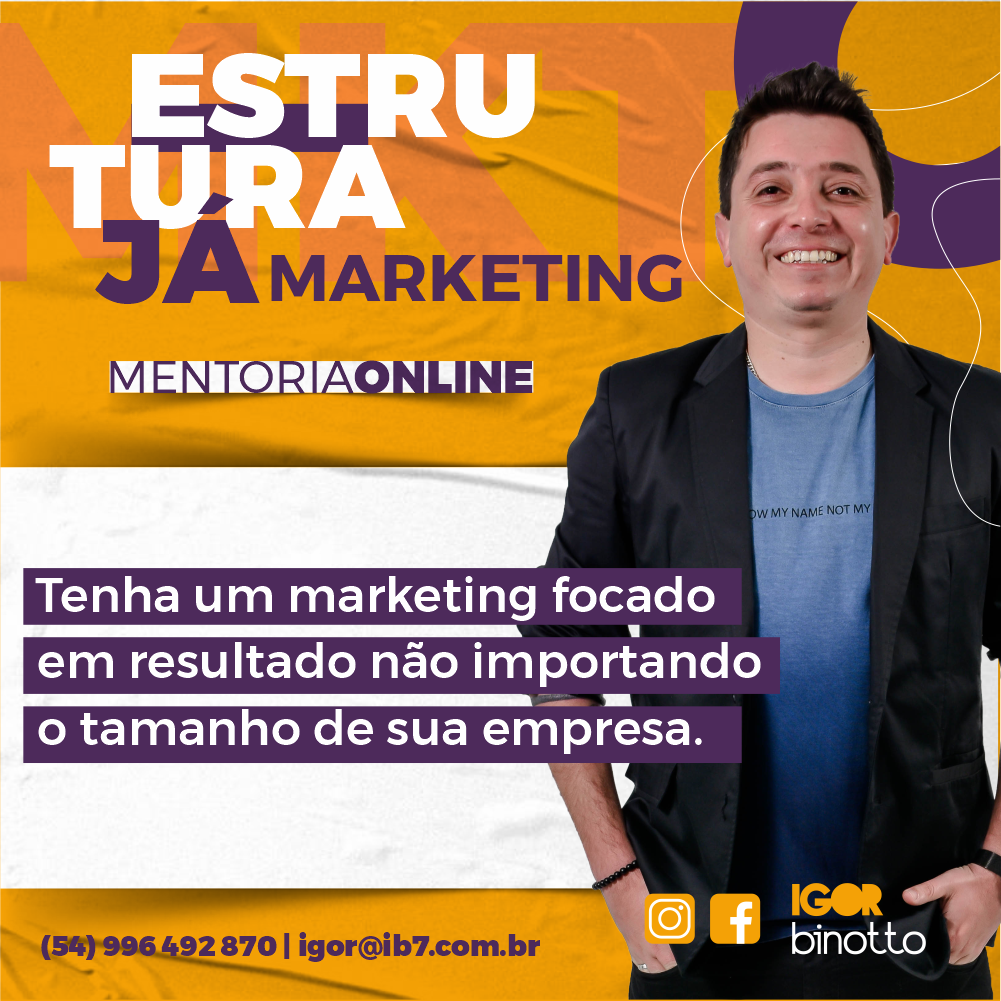 Estrutura Já seu Marketing! - Igor Pinto Binotto | Hotmart