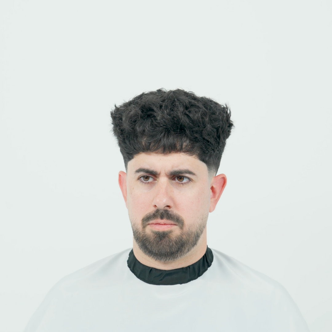 Curso de Barbería - Layered Fringe & Mid Fade - By Oche Barber ...