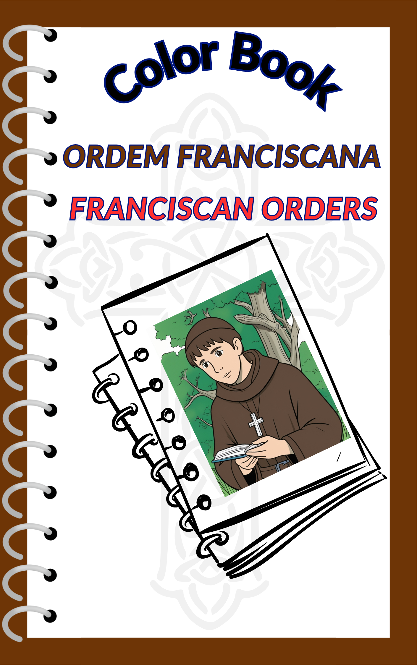 Livro de Colorir - Ordem Franciscana - Franciscan Orders