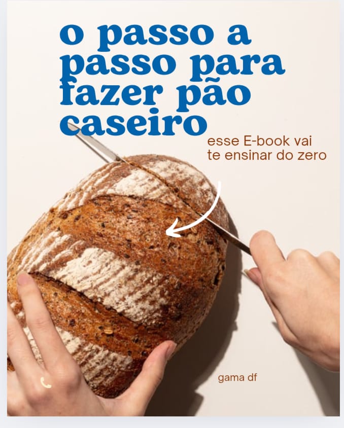 O PASSO A PASSO PARA FAZER Pãõ caseiro - Elionario lima | Hotmart