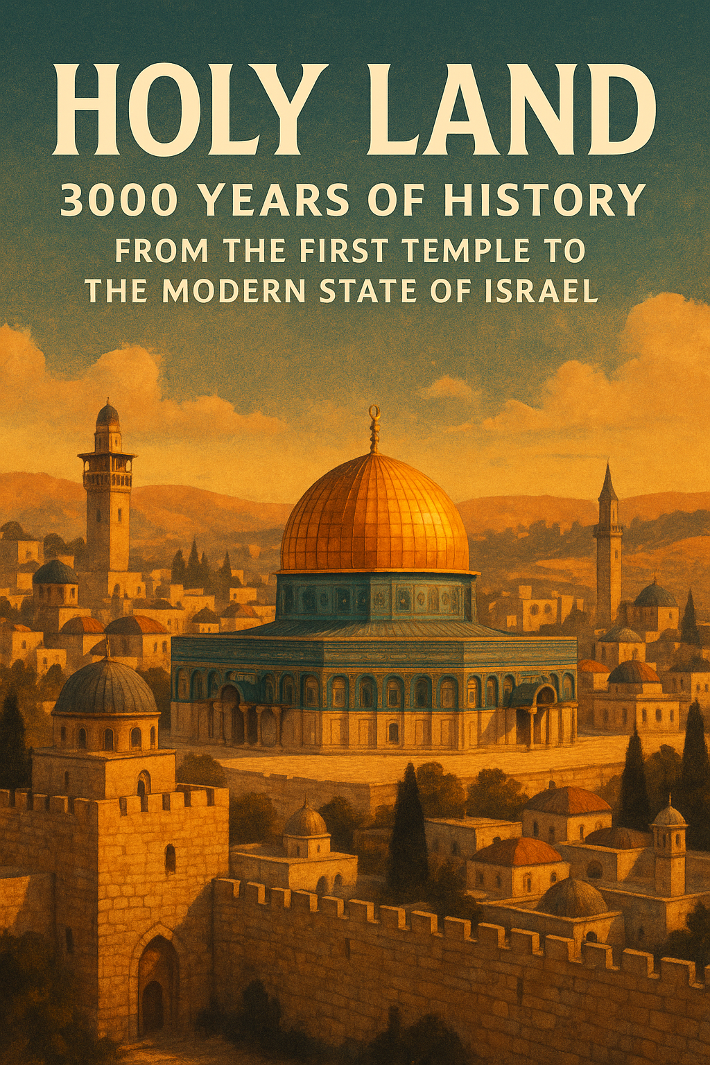 HOLY LAND - 3000 YEARS OF HISTORY - FROM THE FIRST TEMPLE TO THE MO...