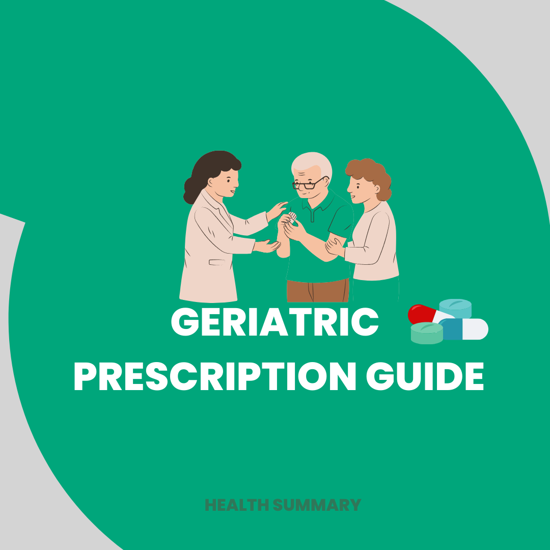GERIATRIC PRESCRIPTION GUIDE
