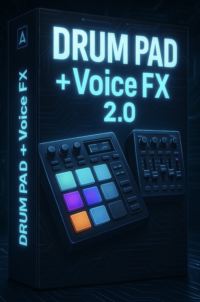 Drum Pads + Voice Effects