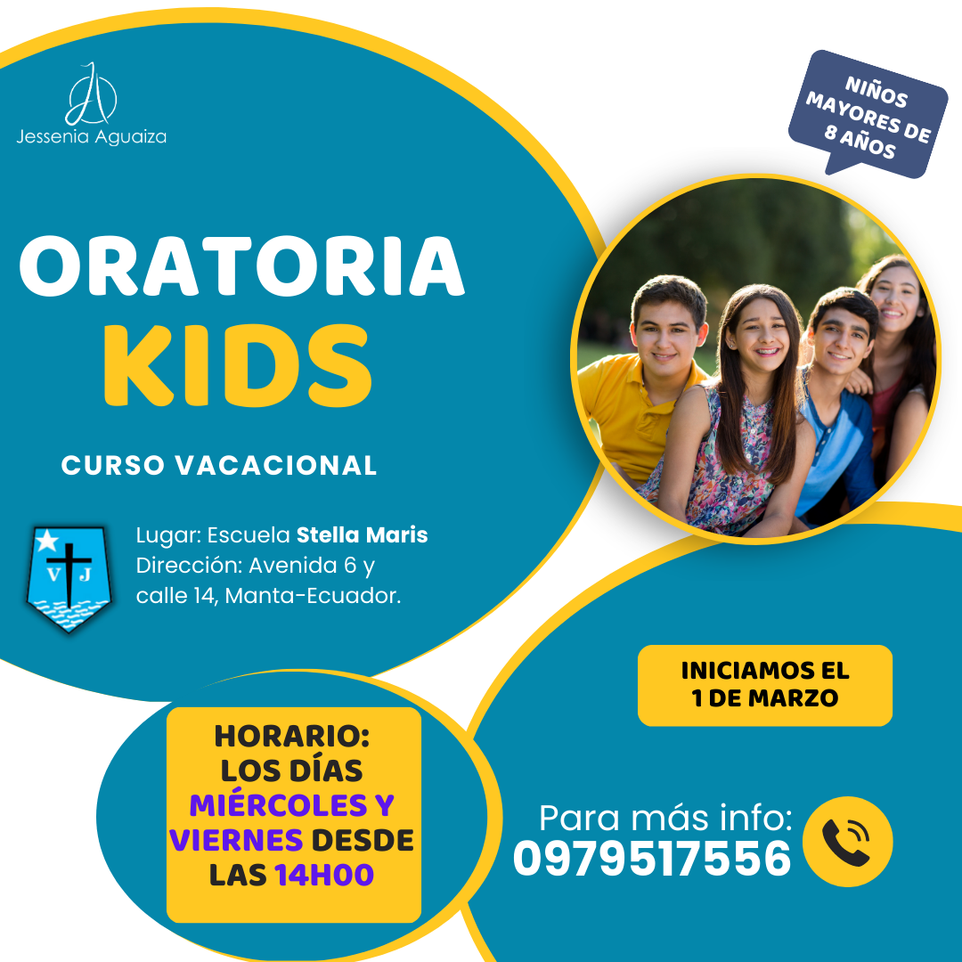 ORATORIA KIDS - Jessenia Maritza Aguaiza Tenelema | Hotmart