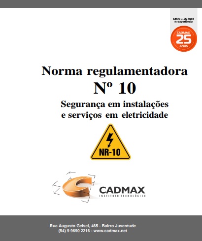 Norma Regulamentadora NR 10 - Instituto Cadmax | Hotmart