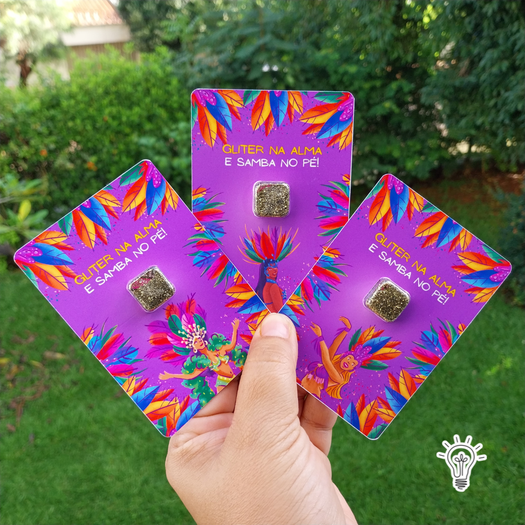 🎉 Card Samba no Pé e Glitter na Alma! 🎶