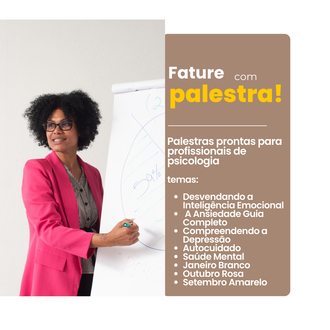 Palestras prontas para profissionais de psicologia - Motivos | Hotmart