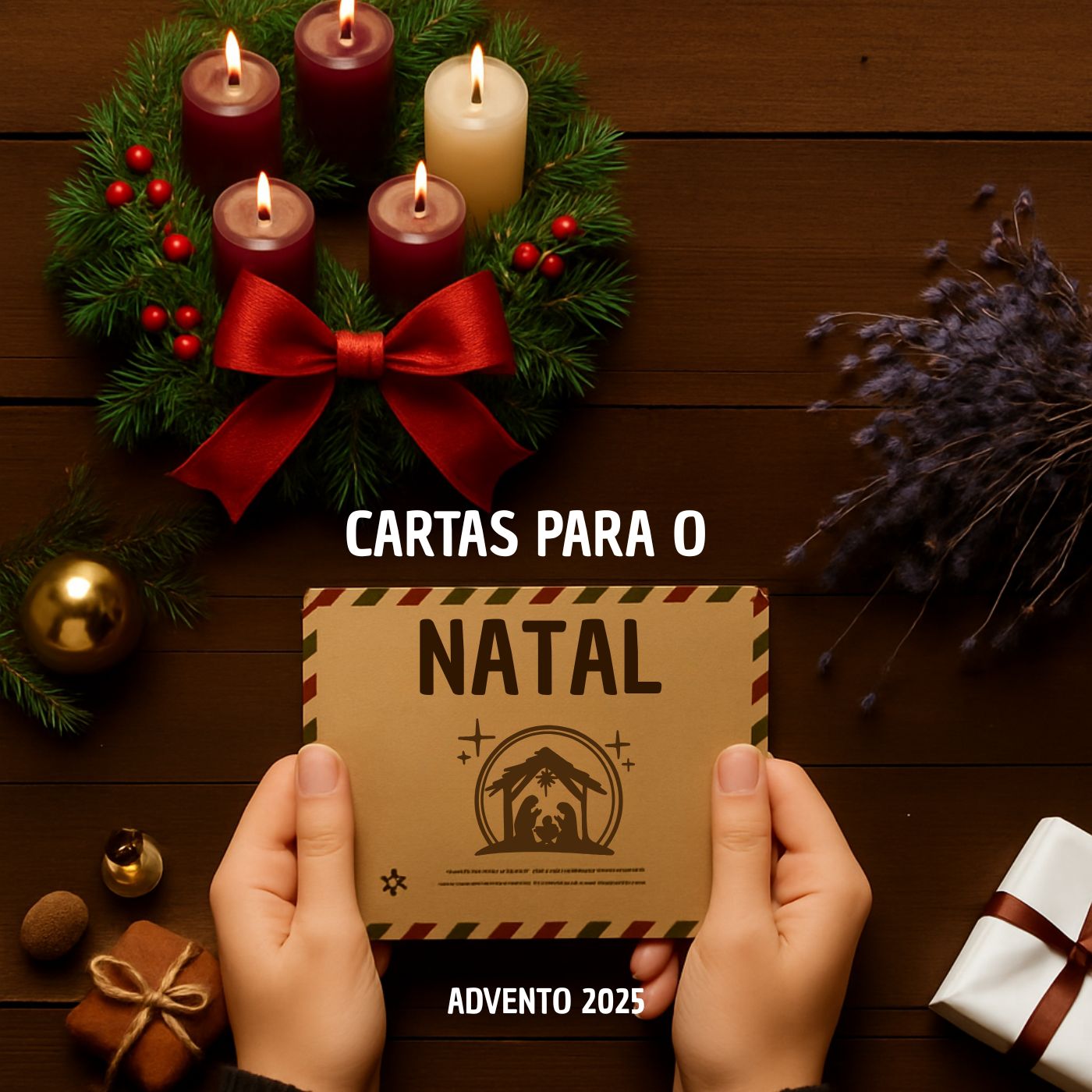 Cartas para o Natal - Itinerário do Advento 2025 - Ana Flávia Nalom...