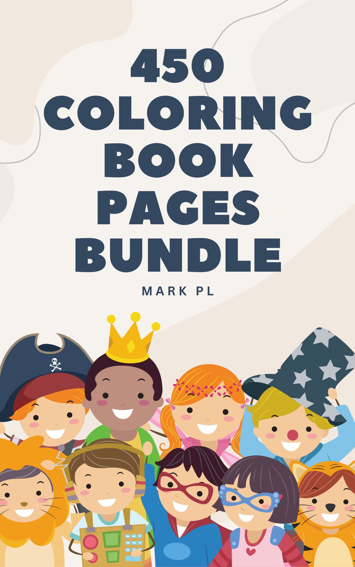 450 Coloring Book Pages Bundle - Miguel González | Hotmart