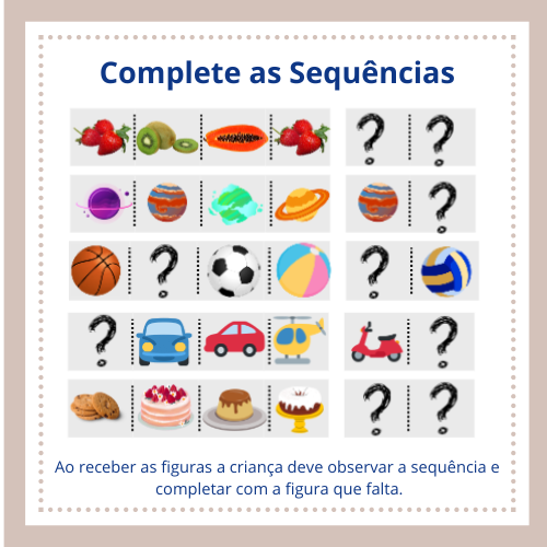 Complete a Sequência - Keyla Regina Reis Brandão | Hotmart