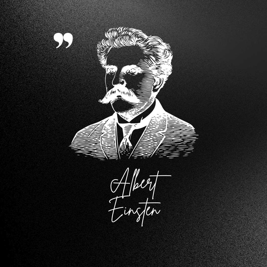 Einstein's Wisdom: Bundle of Albert Einstein Quote Images for Socia...