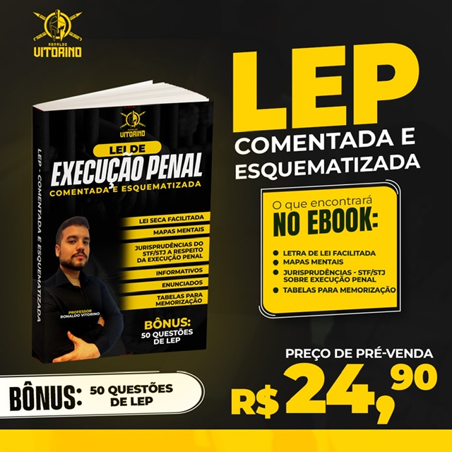 🚀LEP COMENTADA E ESQUEMATIZADA🚀