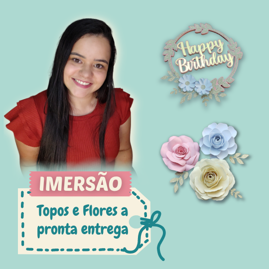 Imersão Topos e Flores a pronta entrega - Tais lima | Hotmart