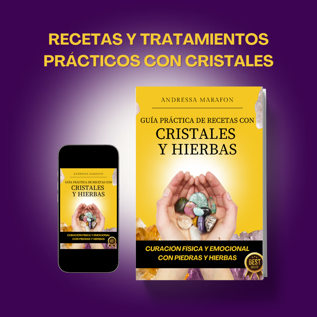 Guía Práctica de Recetas con Cristales y Hierbas - Digital | Hotmart