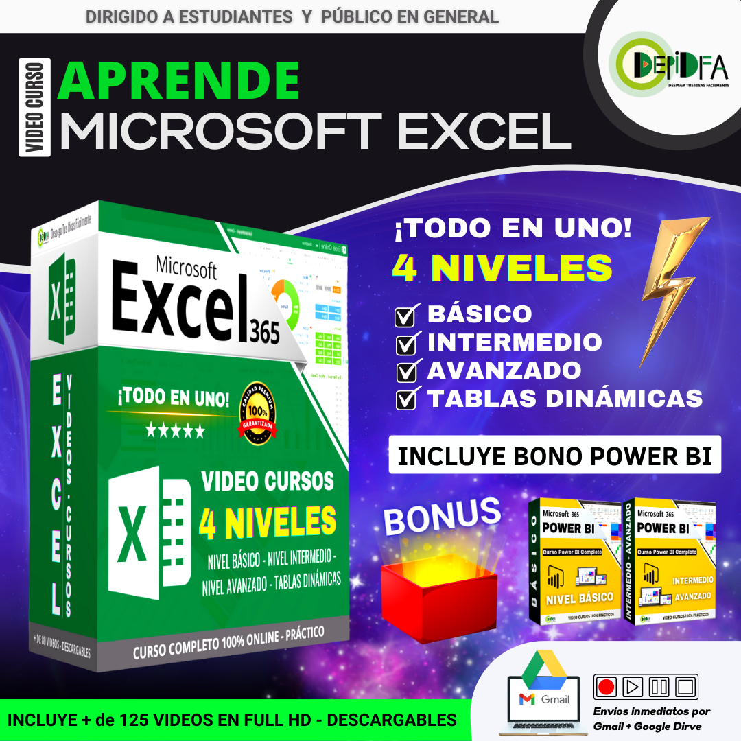 Excel Completo + Powe Bi - Javier | Hotmart