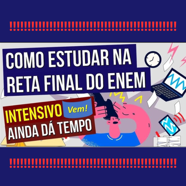 COMO ESTUDAR NA RETA FINAL DO ENEM= APROVAÇÃO HOJE - NICOLLAS PIGUL...