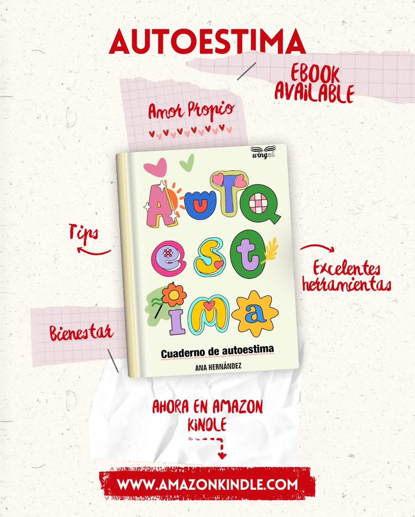 Cuaderno de Autoestima - Ana Hernández | Hotmart