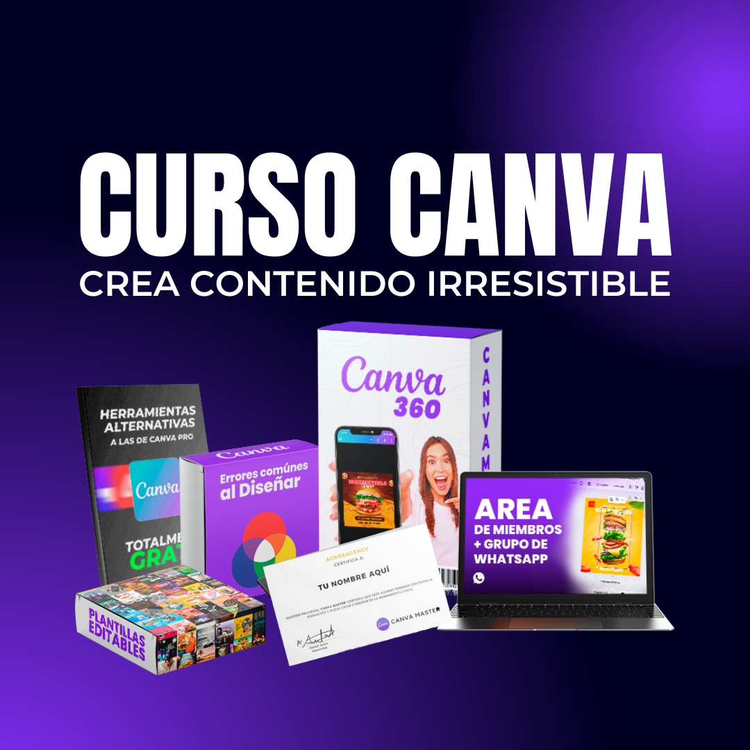 CanvaMaster: Crea contenido ATRACTIVO e IMPACTANTE con Canva
