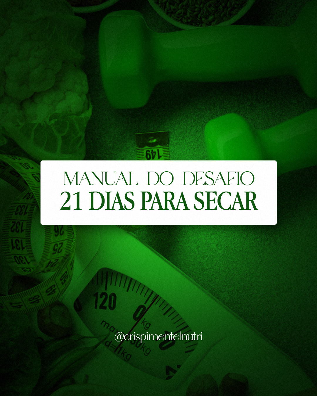 Manual do desafio - 21 DIAS PRA SECAR - Cristina Pimentel | Hotmart