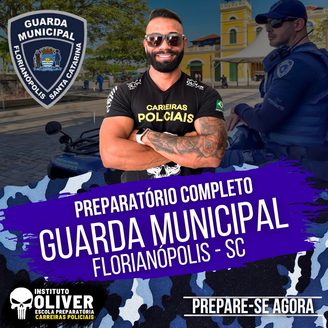 👮‍♂️ Preparatório Completo GUARDA MUNICIPAL de Florianópolis 👮‍♂️...