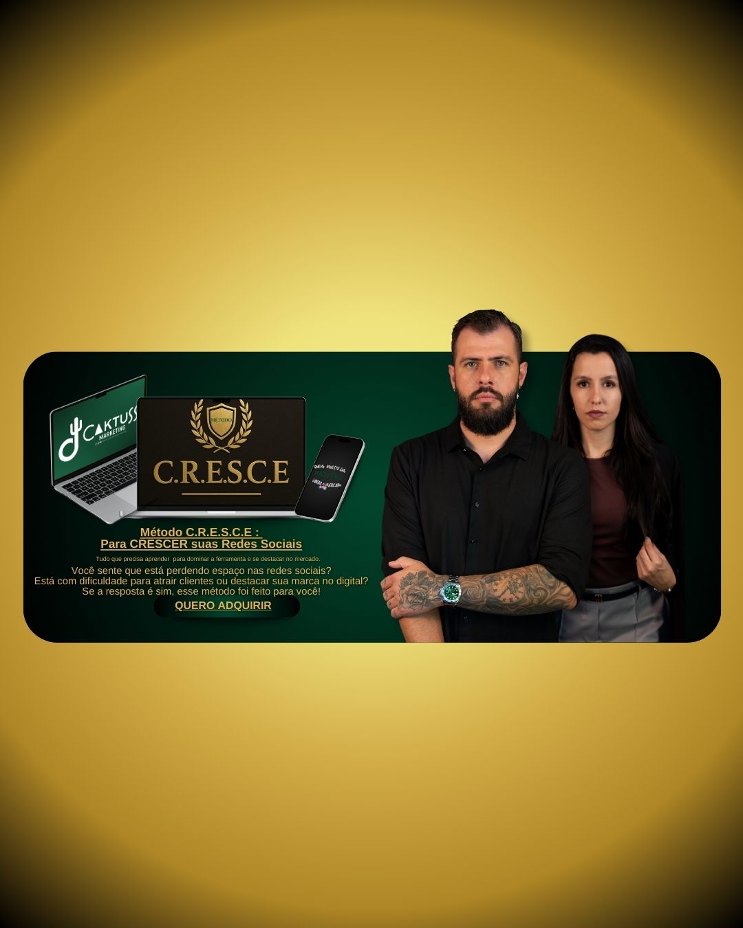 Método C.R.E.S.C.E - Leone Natiel Ribeiro | Hotmart