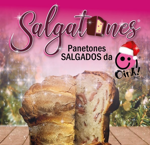SALGATONES! Os Panetones Salgados da Oink! Inc. - Oink! Inc. | Hotmart