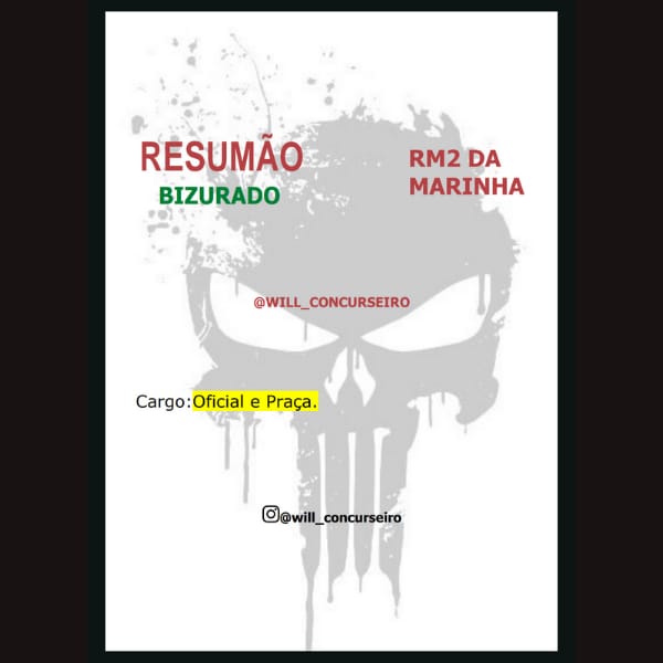 🛑RESUMÃO BIZURADO RM2 DA MARINHA + TODAS AS PROVAS DE RM2: OFICIAL...