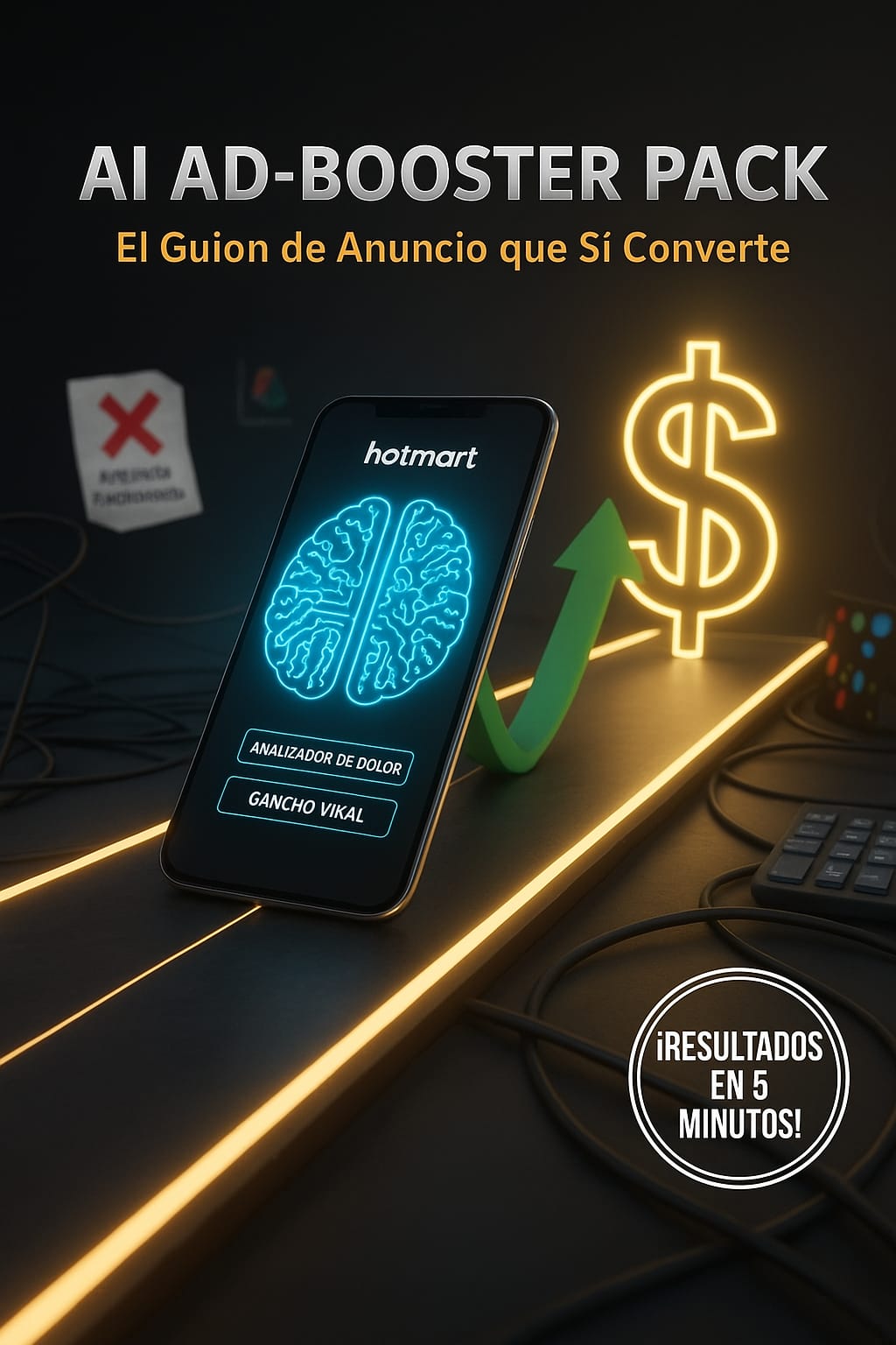 AI Ad-Booster Pack: El Guion de Anuncio que Sí Convierte. | Hotmart