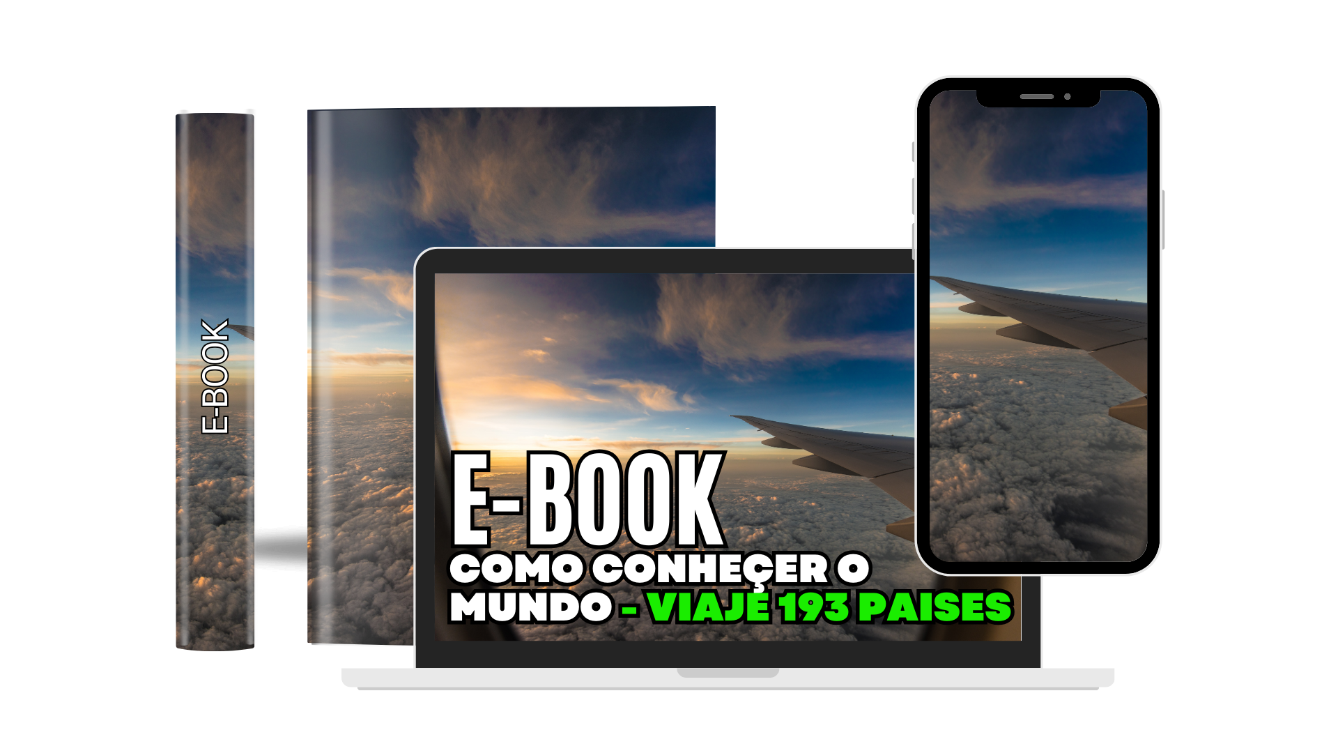 E-book Como conheçer o Mundo - Viaje 193 paises sendo Brasileiro