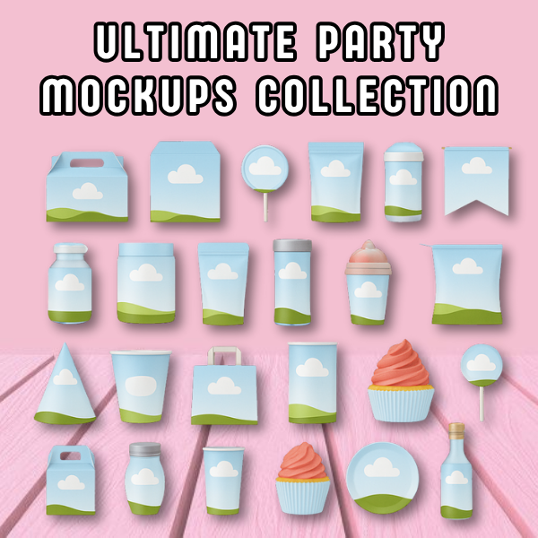 Ultimate Party Mockups Collection