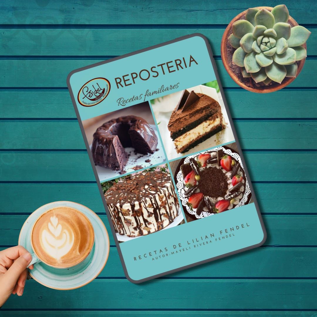 Fendel Chocolat Recetario de Repostería - Mayeli Fendel | Hotmart