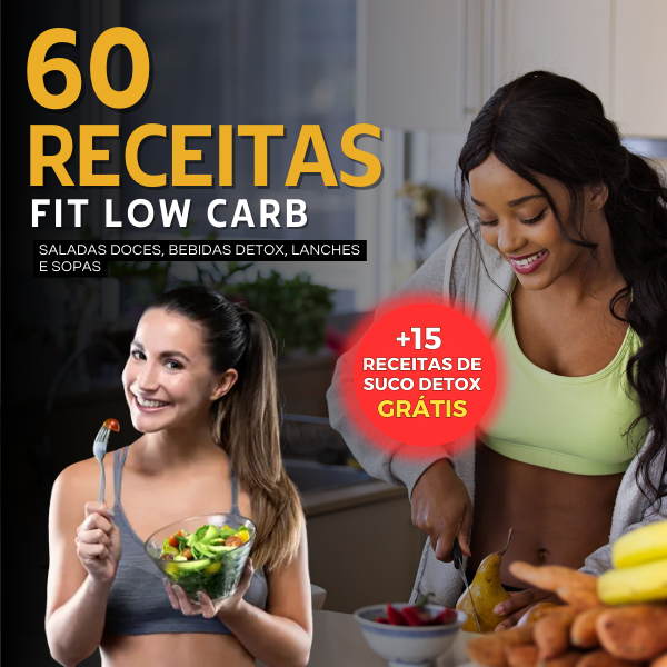 60 Receitas Fit Low Carb - Rota do Emagrecimento | Hotmart