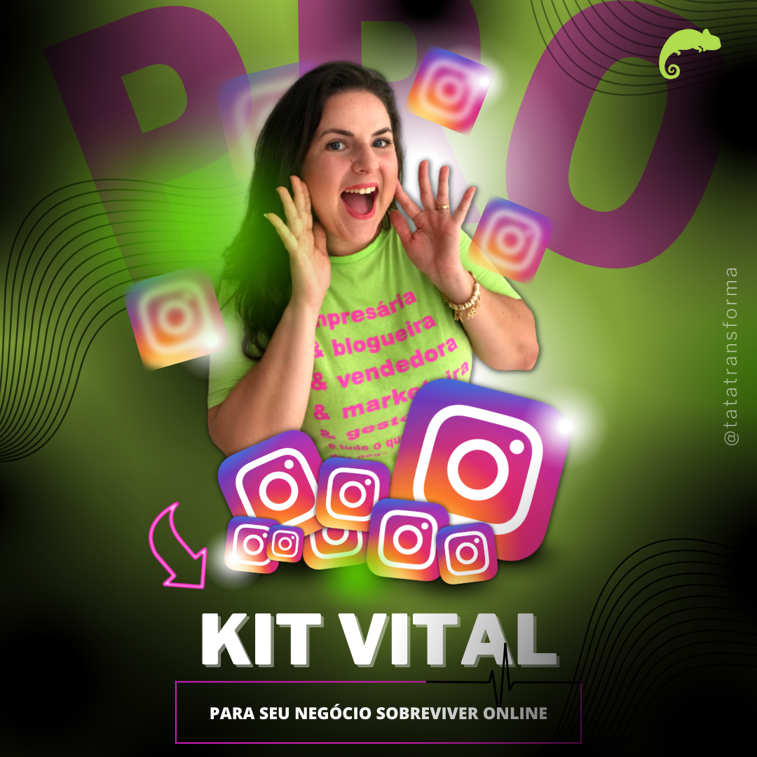KIT VITAL - para seu negócio sobreviver online - Tabata da Silva Fr...