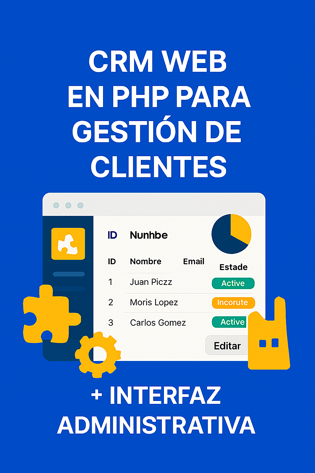 🧩 CRM Web en PHP para Gestión de Clientes - Juan Pablo Leonetti