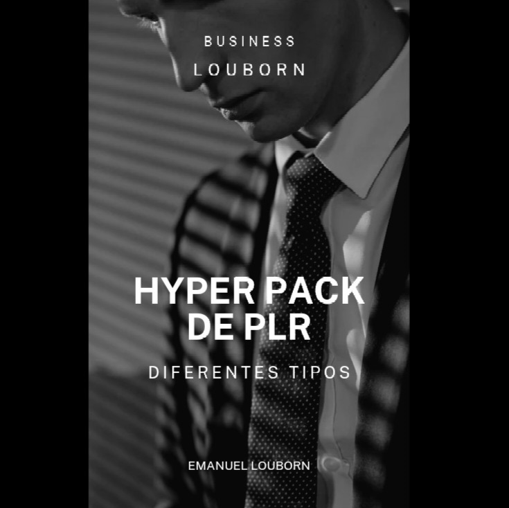 Hyper pack de PLR - Emanuel Louborn | Hotmart
