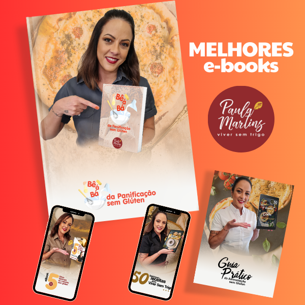 MELHORES E-BOOKS VIVER SEM TRIGO - Paula Martins | Hotmart