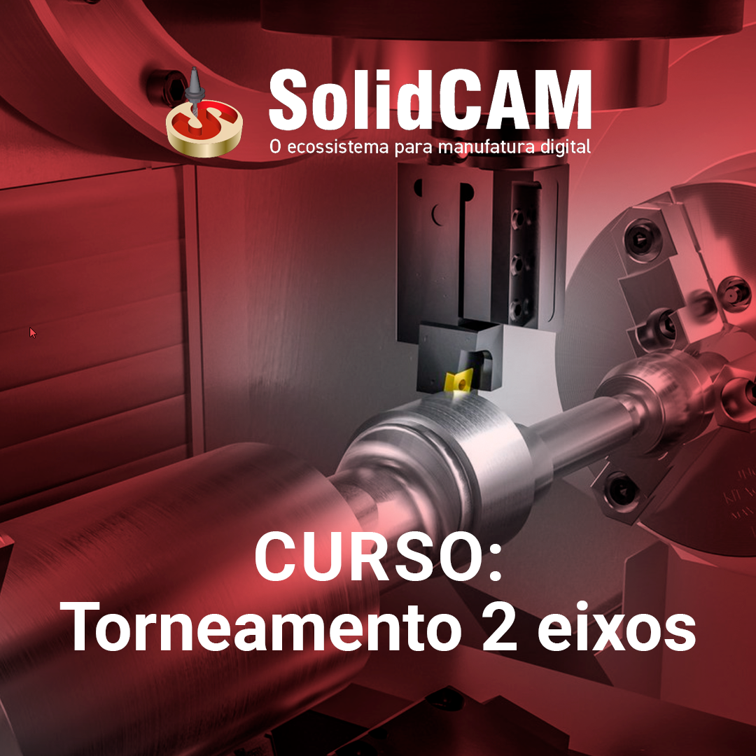 SolidCAM | Torneamento Básico 2 Eixos - SolidCAM LATAM | Hotmart