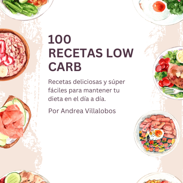 100 Recetas Low Carb - Obtén tu figura deseada - APRENDE DIGITAL
